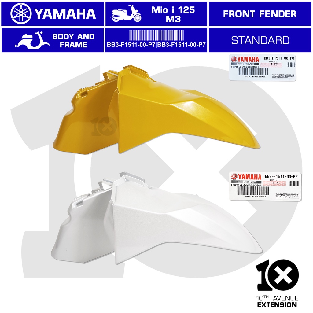 10thX Original Yamaha Front Fender Part No.BB3-F1511-00-P0 for Mio i ...