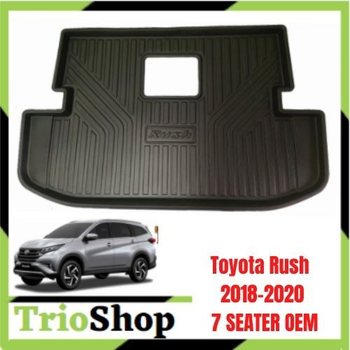 Toyota Rush 2018-2020 7 SEATER VERSION 1 OEM Trunk Tray or Cargo Tray ...