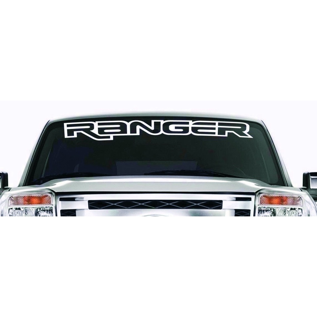 FORD RANGER Windshield Vinyl Decal Sticker Custom Vehicle Logo | Shopee ...