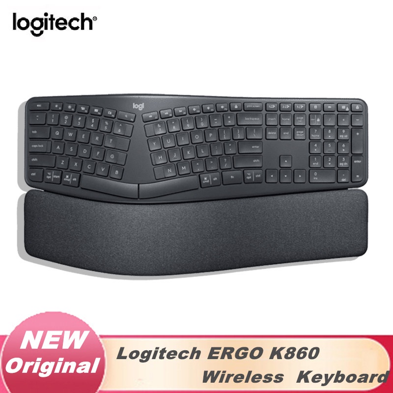 Original Logitech ERGO K860 Wireless Keyboard With 2.4G Bluetooth ...