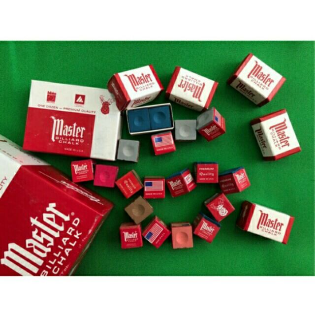 Master Billiard Chalk Tisa 100% original / Spot | Shopee Philippines