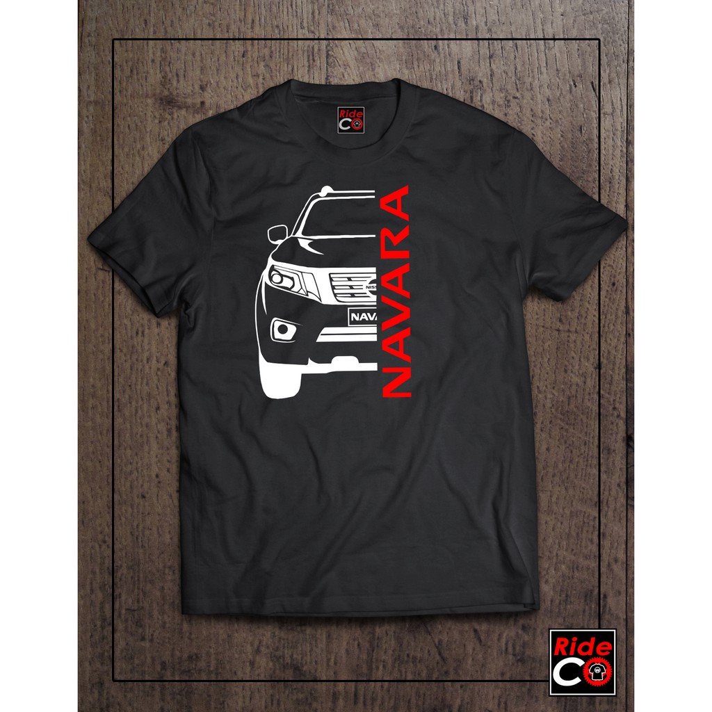RIDECO Car T-shirt NISSAN NAVARA 2019 DESIGN | Shopee Philippines