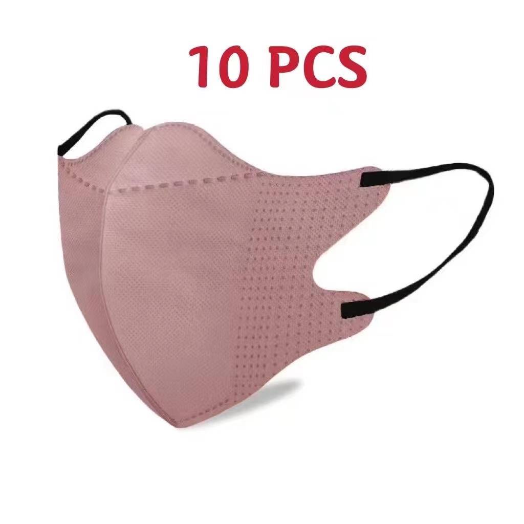 10pcs 3D Korea Face Mask Non-woven Protection Filter 3D Anti Viral Mask ...