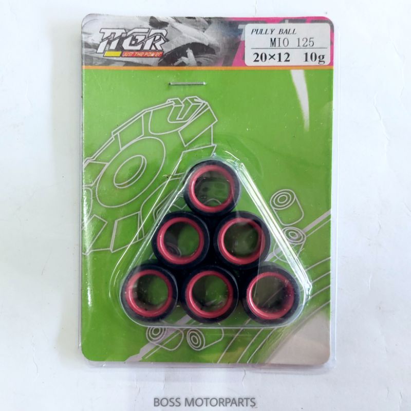 TTGR 6PCS FLYBALL M3/MIO i 125, MIO SOUL I 125, AEROX, NMAX, MXi BOLA | Shopee Philippines