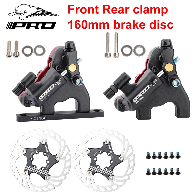 IIIPRO Road Bike Hydraulic Disc Brake Calipers Mechanical Hydraulic ...