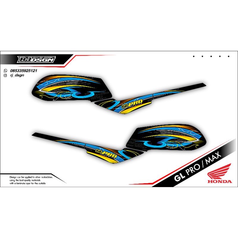 Striping GL Pro / Max Graphic Airbrush!! | Shopee Philippines