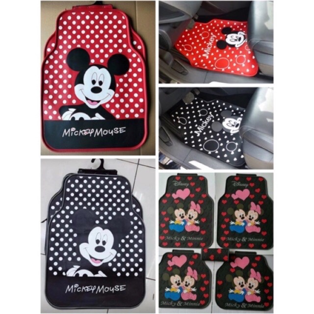 Cute Universal Car Floor Premium Rubber Car Matting 5in1 Protect Car ...