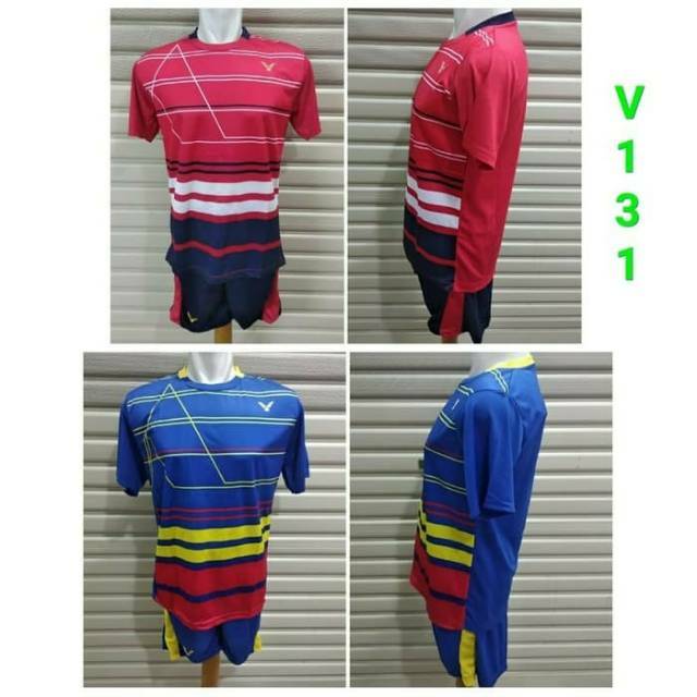 Men'S Badminton Suit / Victor Badminton Shirt V.131 | Shopee Philippines