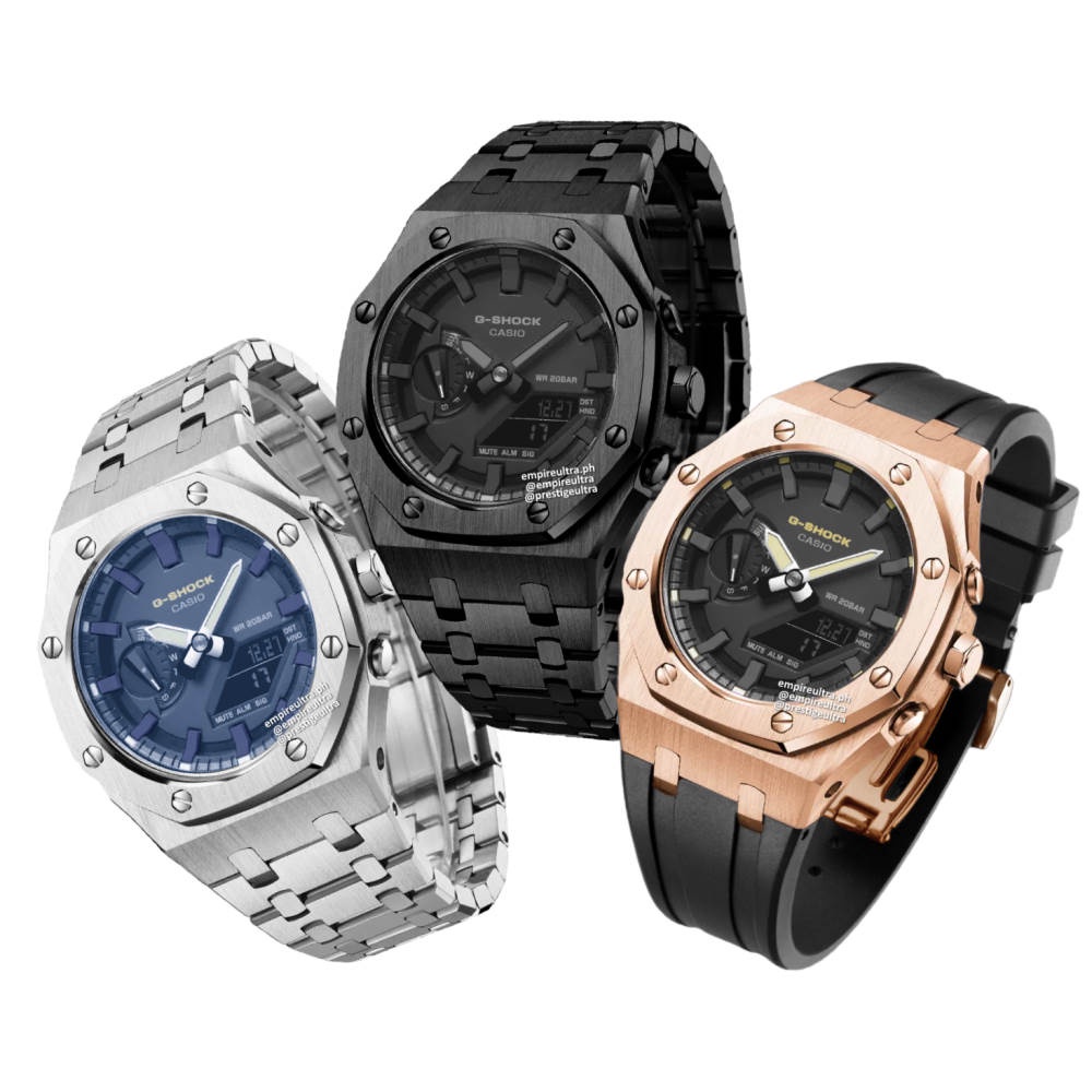 All-metal Casio G-Shock Royal Oak (Casioak) | Shopee Philippines