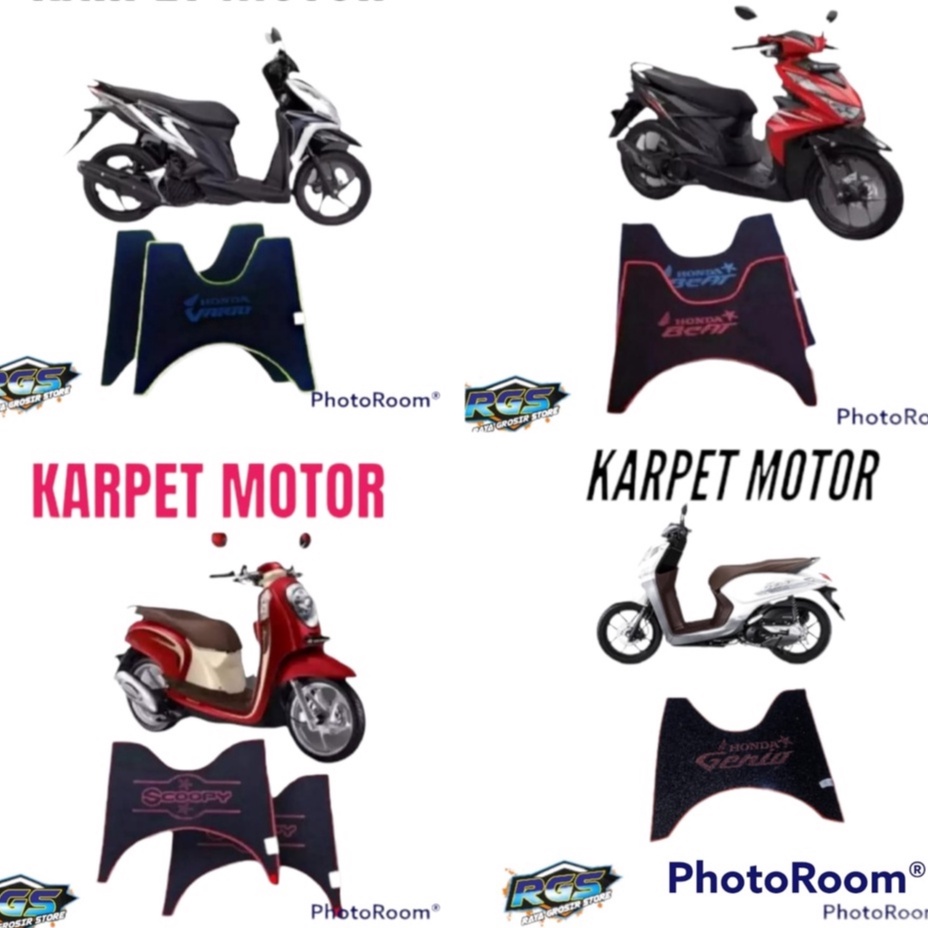 Motorcycle Accessories vario/mio/beat/fino/scopy/genio Motorcycle Mat ...