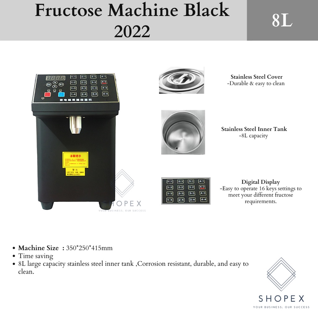 Automatic Fructose Syrup Dispenser Machine / Sugar Dispenser For milk ...