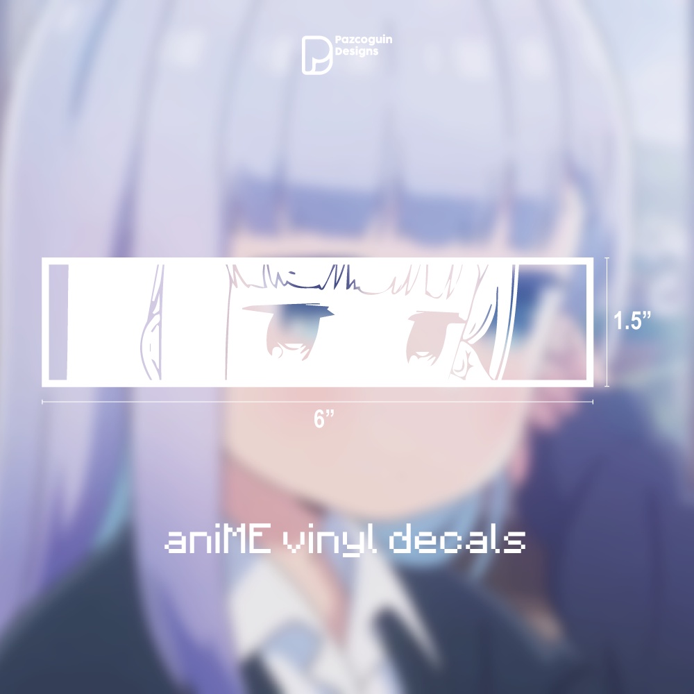 AniME Waifu Vinyl Stickers Aharen-san wa Hakarenai : Aharen-san ...