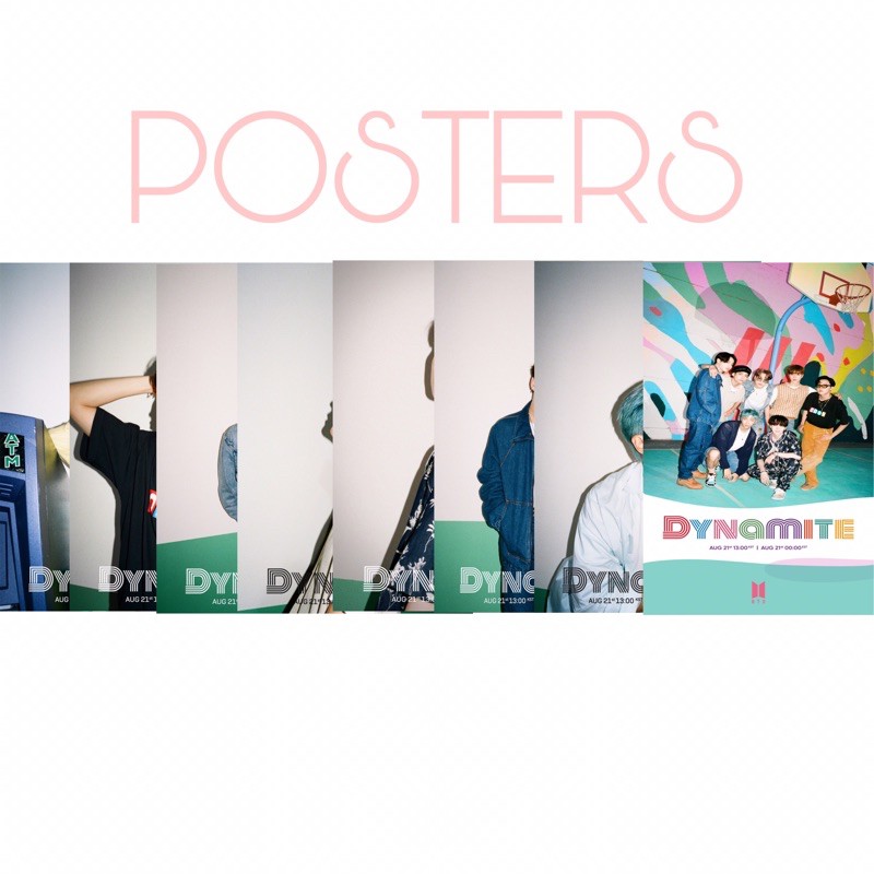 BTS DYNAMITE COMEBACK POSTER | Shopee Philippines