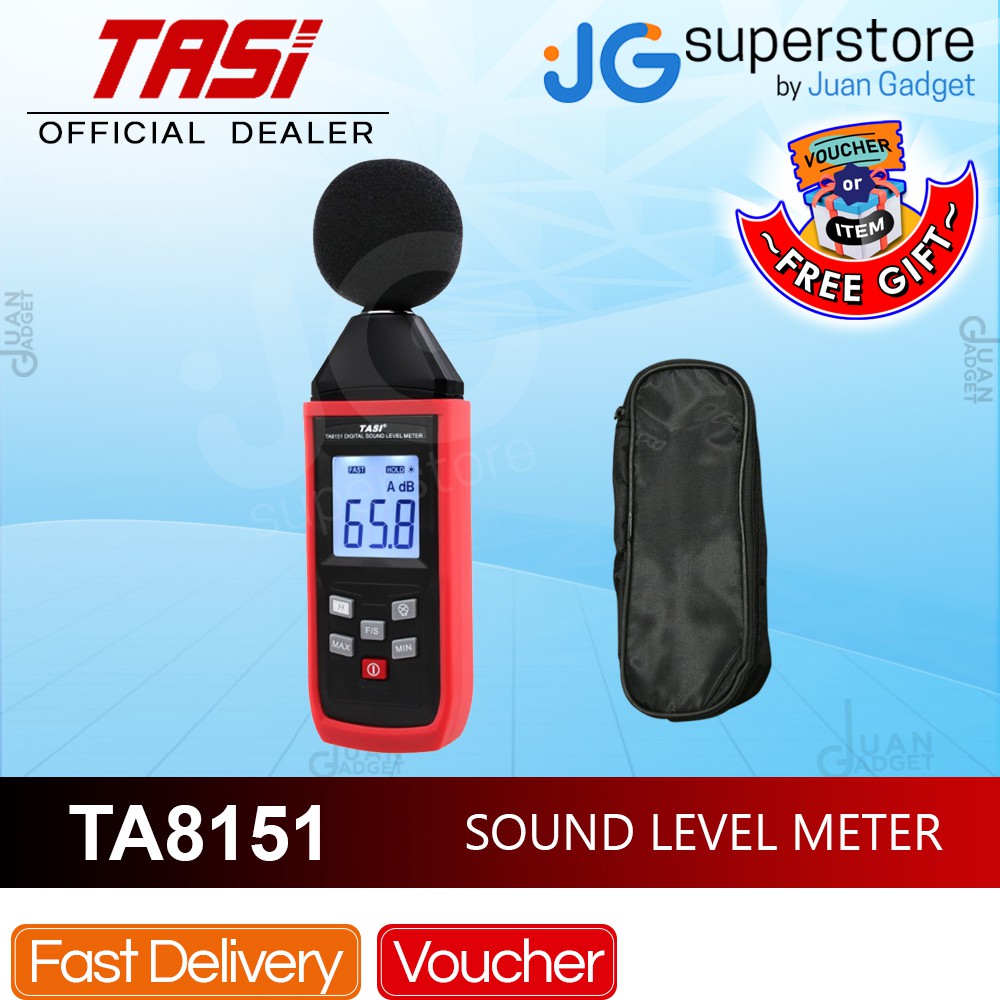 Tasi TA8151 Sound Level Meter 30~130dB Decibel Meter Logger Noise ...