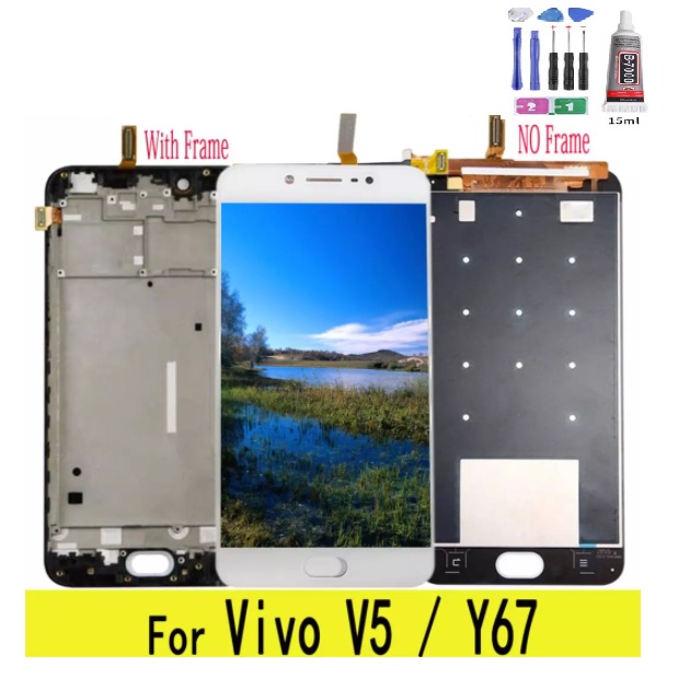 LCD with Frame For VIVO V5 Lite Y66 V5S V5 Y67 LCD With Touch Screen ...