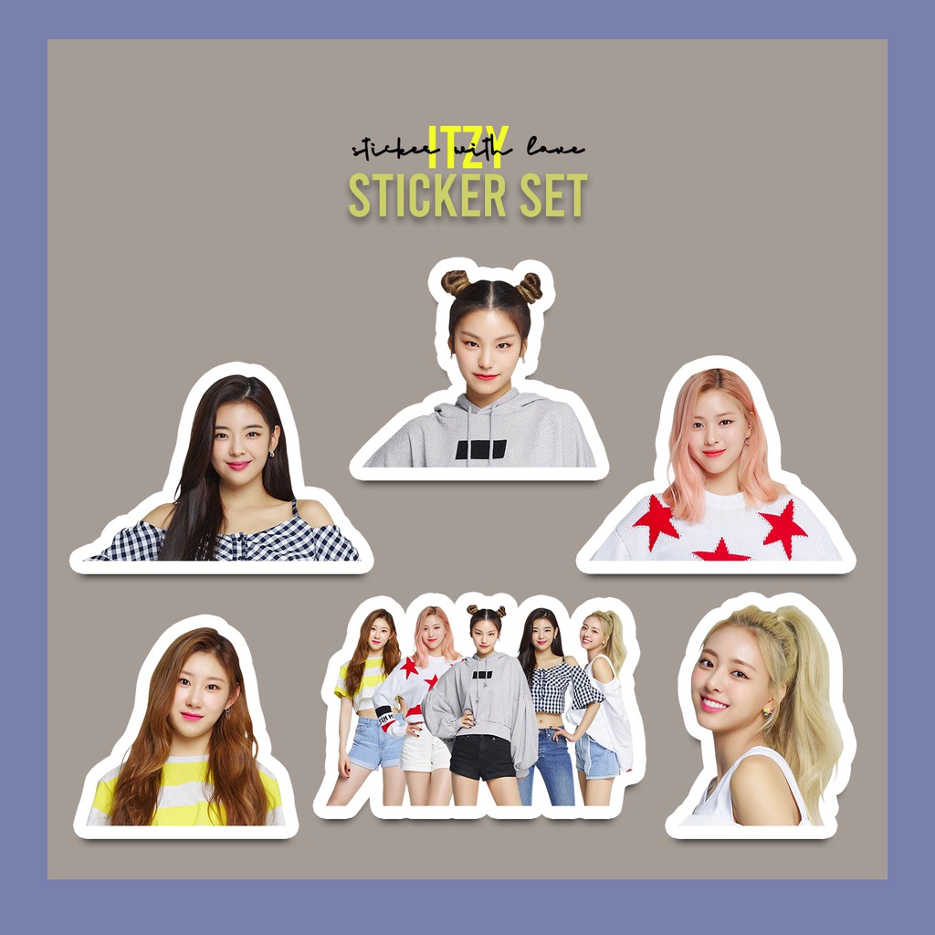 ITZY Sticker/Decal Set | Shopee Philippines