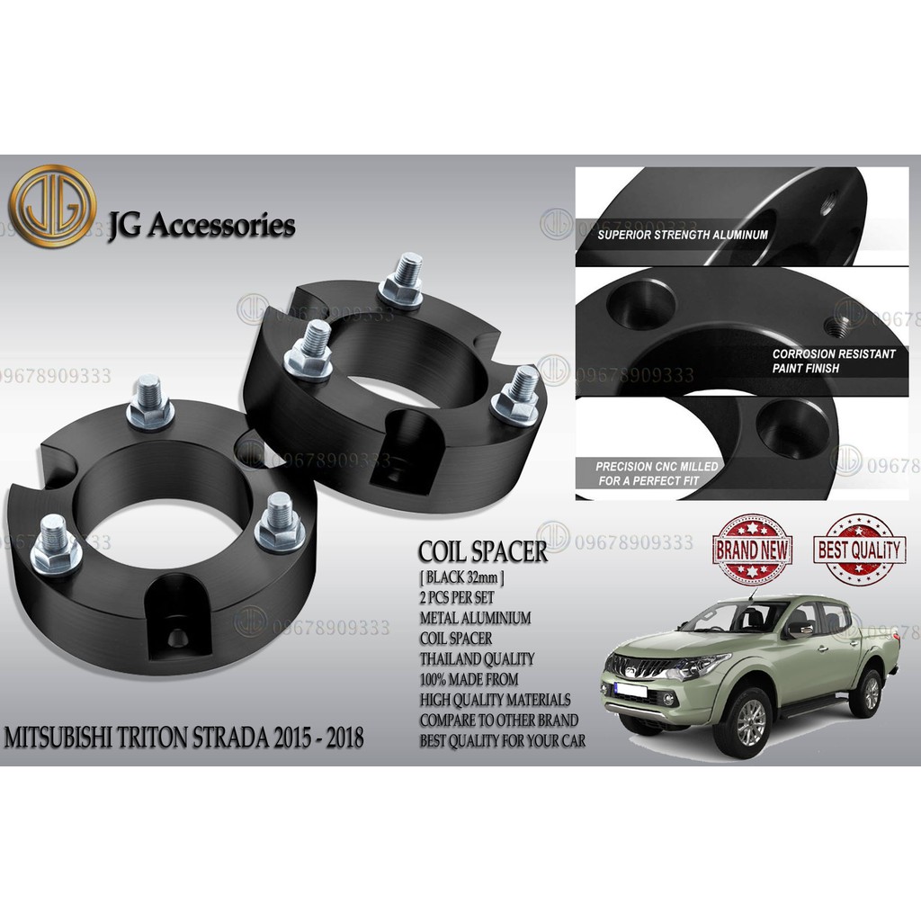MITSUBISHI TRITON STRADA 2015-2018 32MM COIL SPACER FRONT SUSPENSION ...
