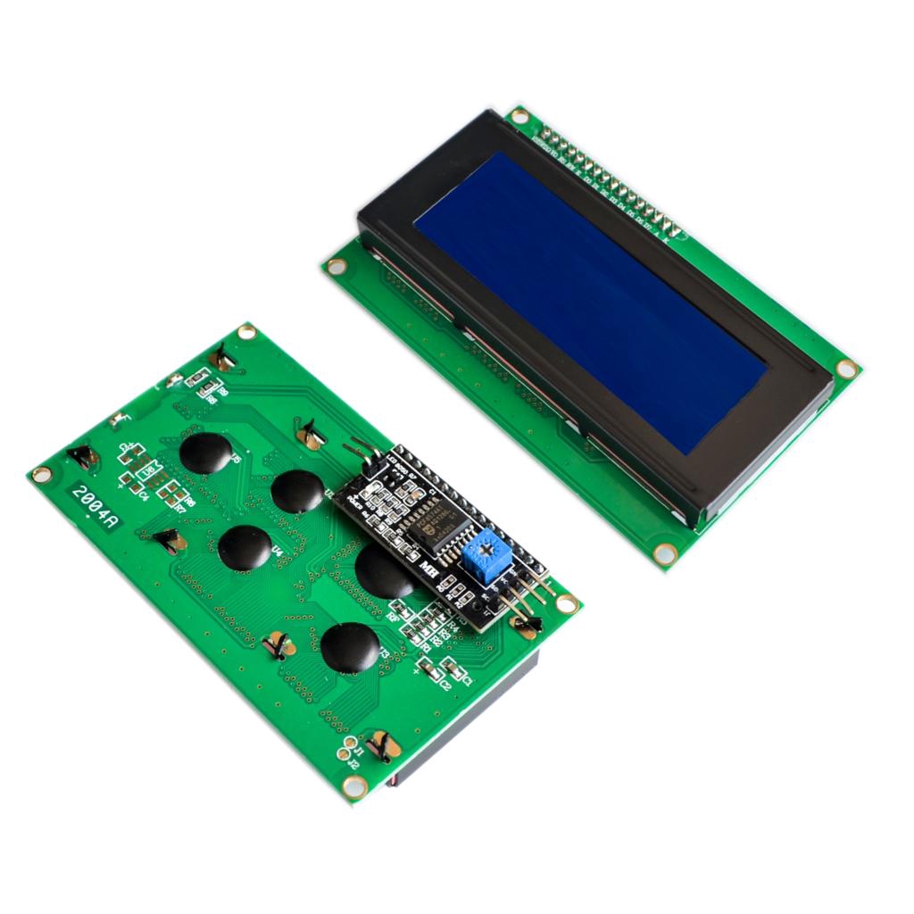 IIC/I2C/TWI Serial LCD 2004 20x4 Display Shield Blue Backlight | Shopee Philippines