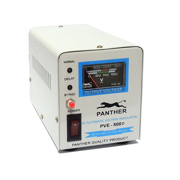 Panther AVR 500W Relay Type w/ Power On Delay Automatic Voltage ...