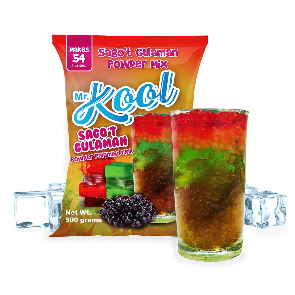 Powdered Juice Mr. Kool Sago't Gulaman Palamig 500g | Shopee Philippines