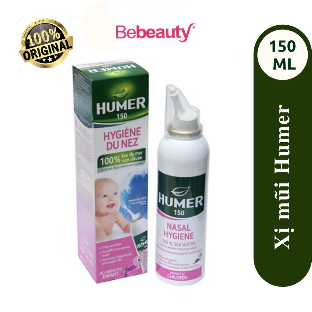 Humer 150 Hygiene DuNez baby nasal hygiene (150ml bottle) | Shopee ...