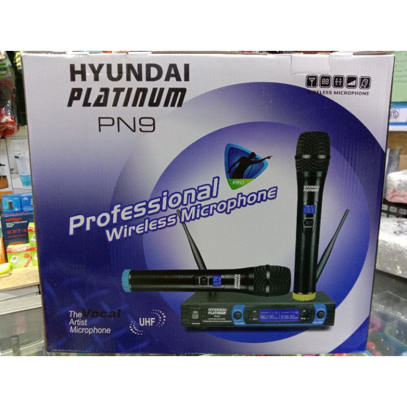 Hyundai Platinum PN9 Professional Wireless Microphone | Shopee Philippines