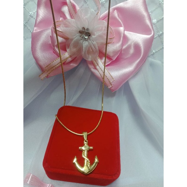 Non tarnish Steenless Gold Neclace good quality avail. | Shopee Philippines