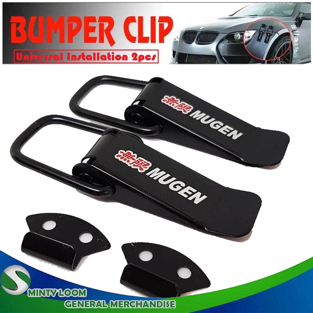 2 Pcs Fastener Clip Universal Security Hook Lock Clip Kit Bumper Quick ...