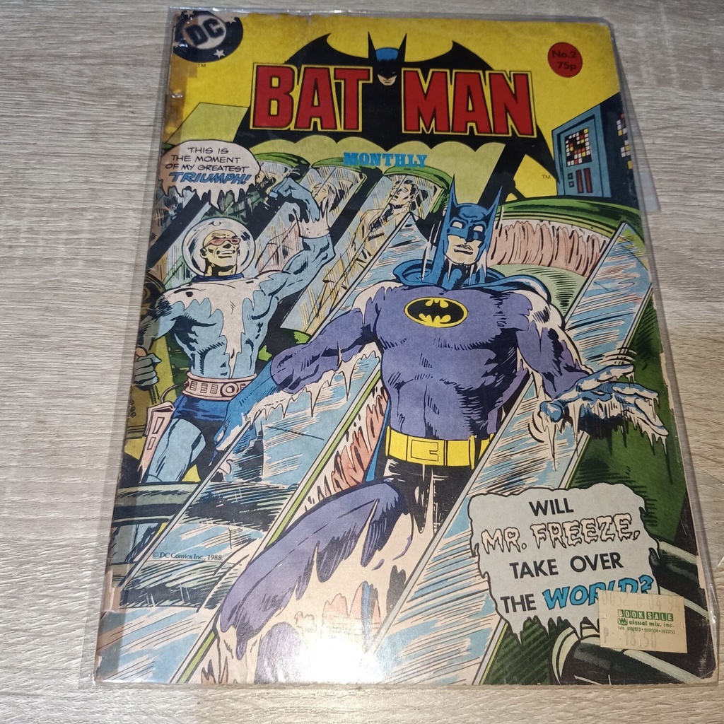 UK print variant edition Batman #2 (US Batman 308 - 1st app Tiffany Fox ...