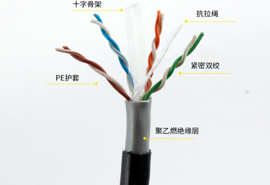 ALLAN Outdoor Cat6 100M Outdoor UTP Cable CCA Cat6e Lan Cable | Shopee ...