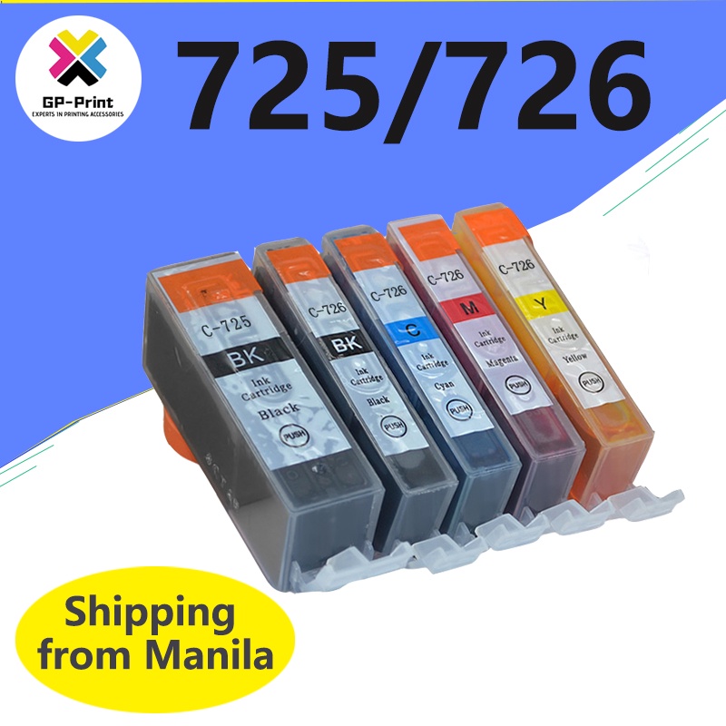 Canon PGI 725 ink cartridge CLI 726 ink PGI725 CLI726 for Canon PIXMA ...