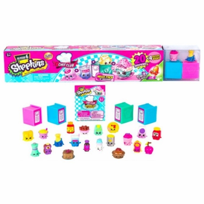 Shopkins Season 6 chef club mega pack | Shopee Philippines