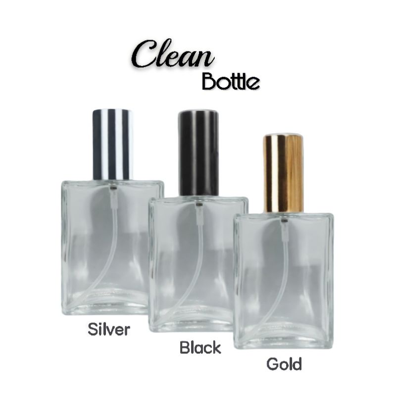 Clean Perfume Glass Bottle (60ml) | Shopee Philippines