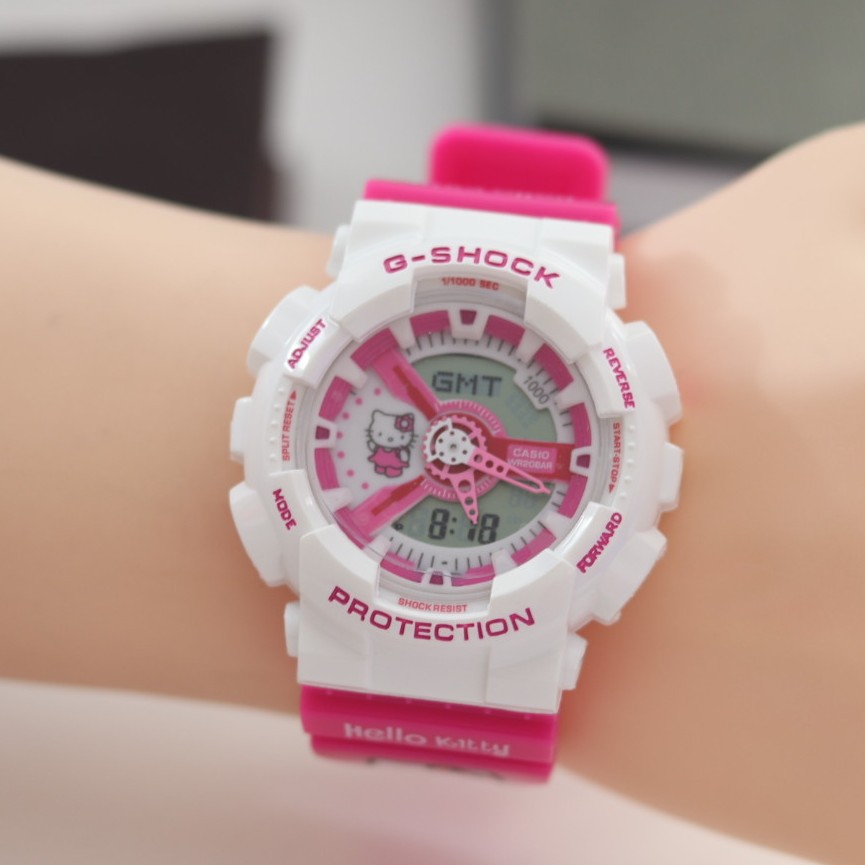 Casio G Shock Hello Kitty Rubber Strap Cute Watch | Shopee Philippines