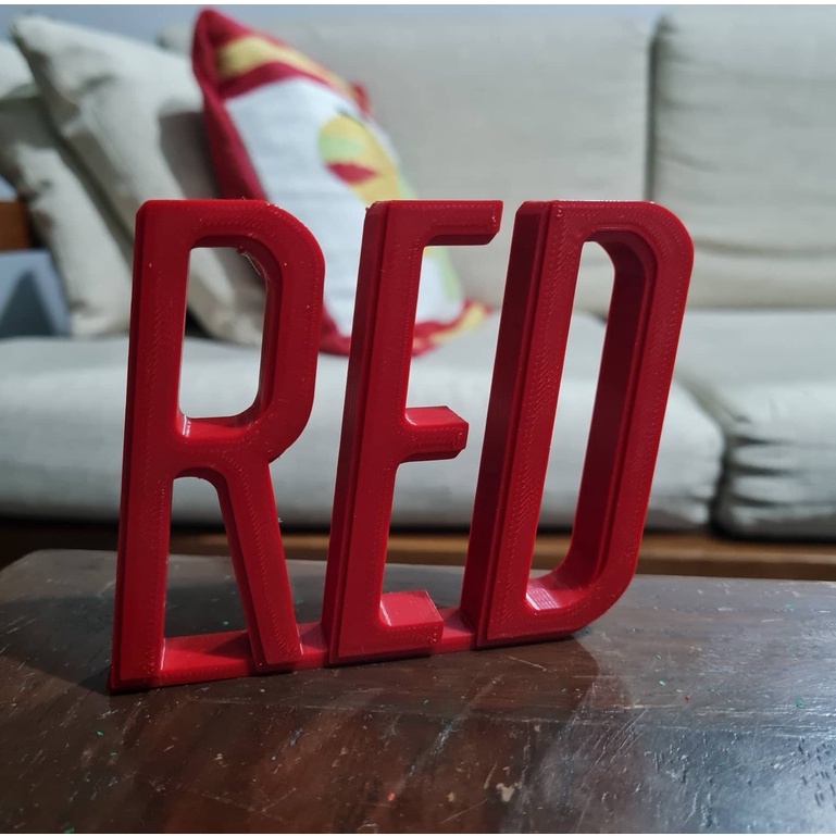 3D Printed Decor Taylor Swift RED Logo | Shopee Philippines