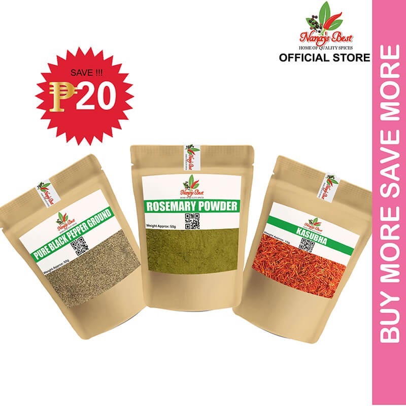 NanaysBest BUY MORE SAVE MORE Promo Pack N Rosemary powder 50g kasubha ...