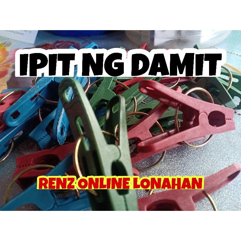 Sipit 10pcs/ Ipit ng damit / Spring clothes pin | Shopee Philippines
