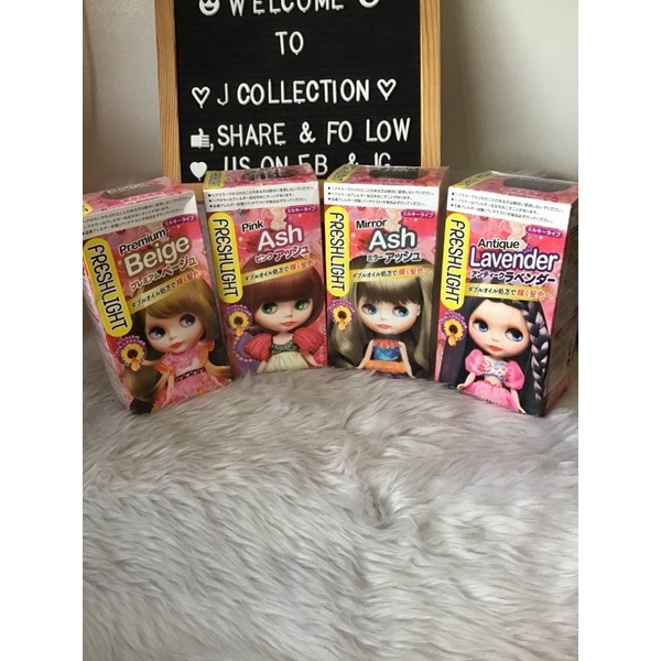 Freshlight Milky Hair Color from Japan🇯🇵 Clear Ash,Mint Ash,Antique ...