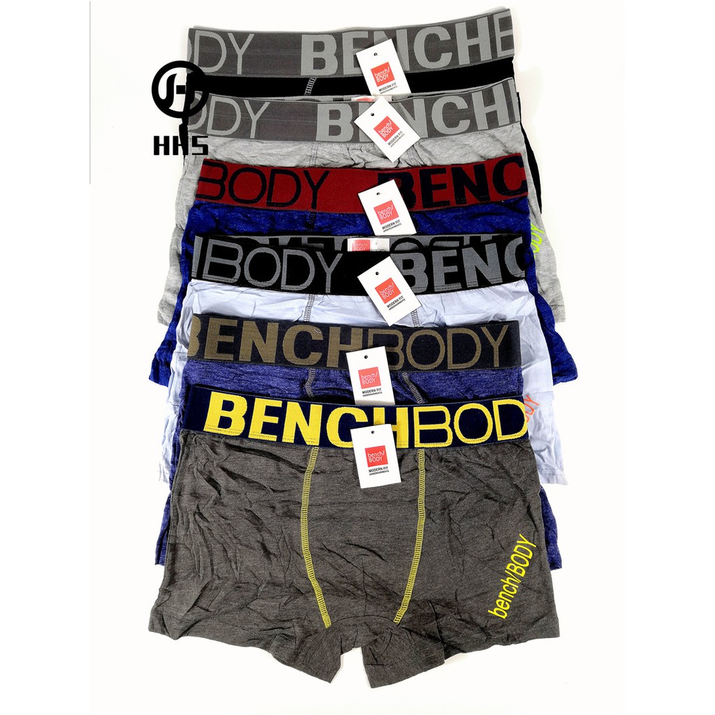 COD 6pcs Boxer For Men's Underwear Cotton Boxer Brief( Random Style ...