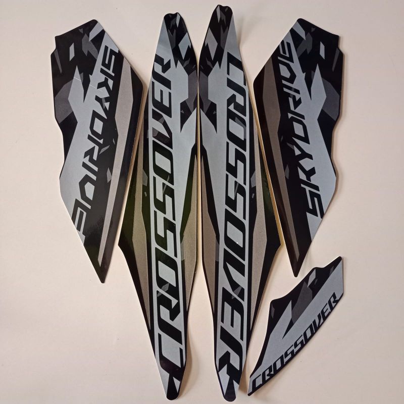 Striping Suzuki SkyDrive sky drive crossover 2020 black gold best ...