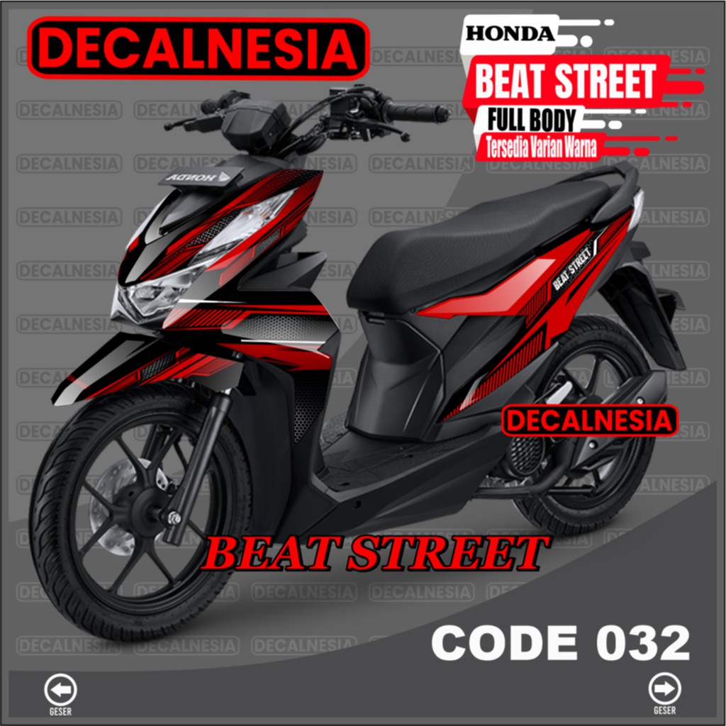 Beat Street Decal New 2021 2022 2023 Full Body Sticker Motorcycle ...