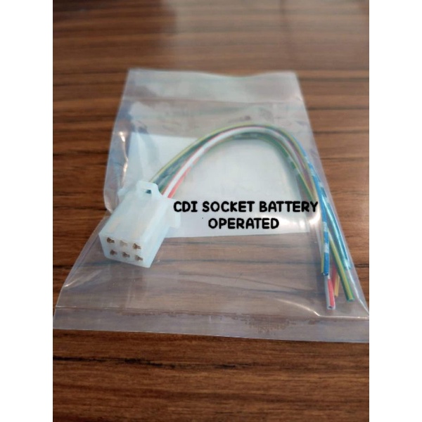 CDI SOCKET 4 PIN FOR BATTERY OPERATED UNIVERSAL AND HEAVY DUTY | Shopee ...