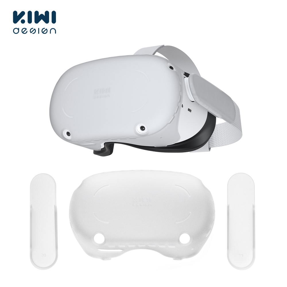 KIWI design VR Shell for Meta Quest 2 Protective Cover with Two Side ...