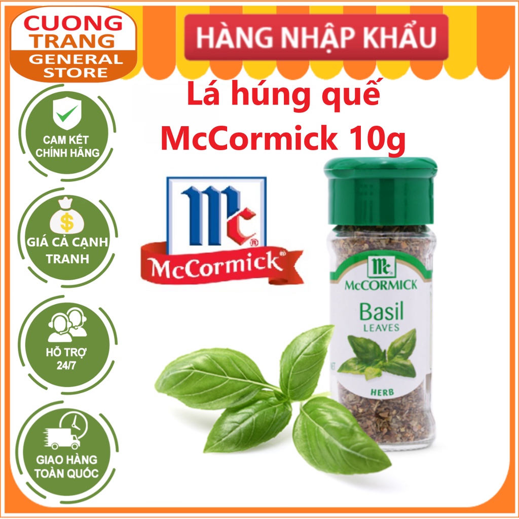 McCormick Basil Leaves 10g | Shopee Philippines