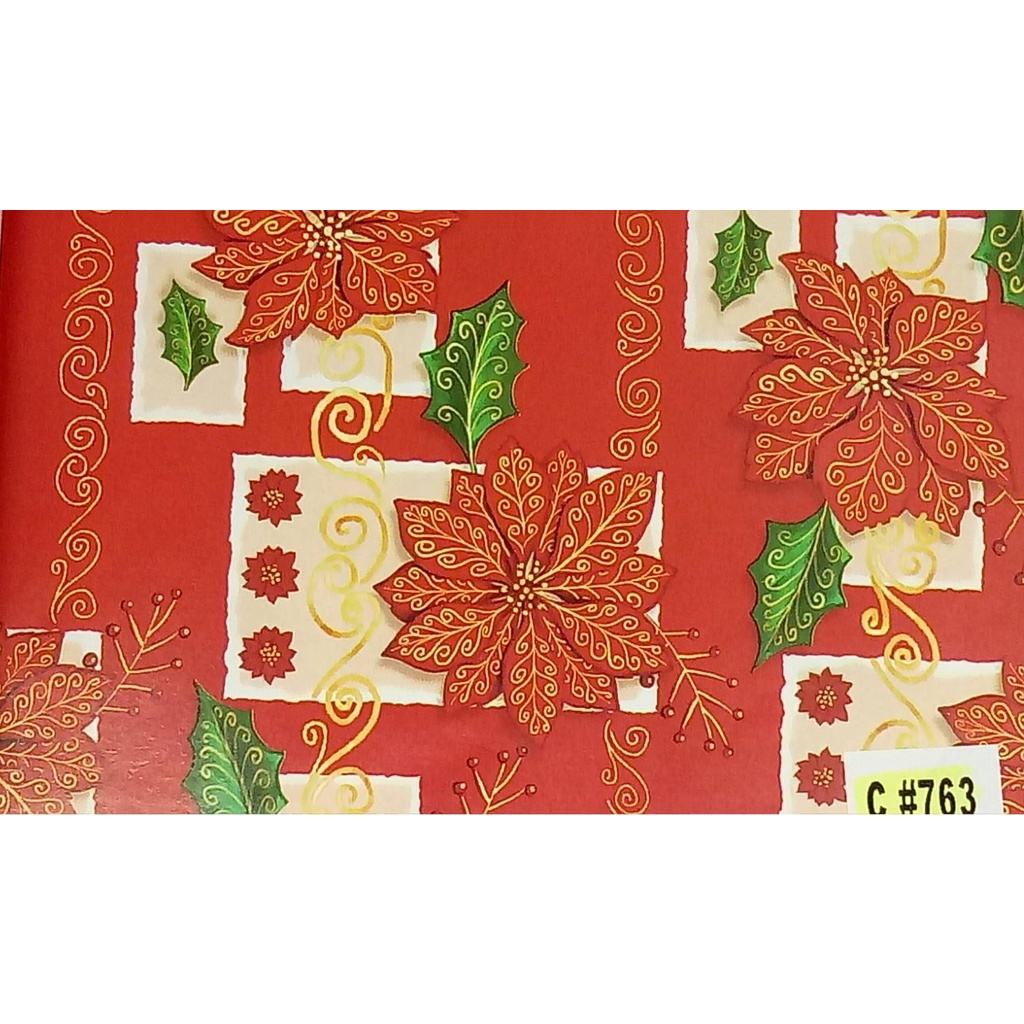 50 Sheets Glossy Thick Christmas Gift Wrap Paper with gift tag (Size 25 ...