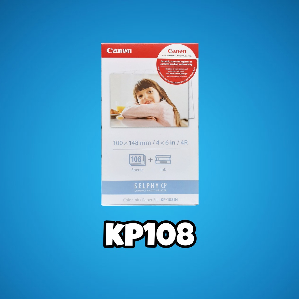 Canon Selphy KP108 original 108 prints | Shopee Philippines