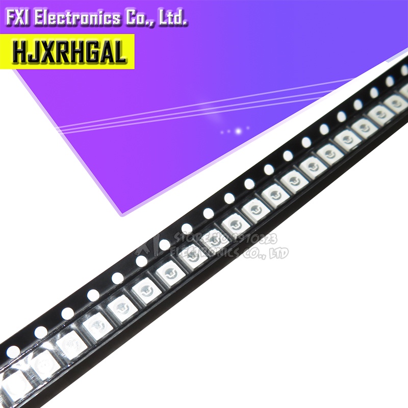 100pcs Super Bright 3528 1210 SMD LED Red/Green/Blue/Yellow/White/UV ...