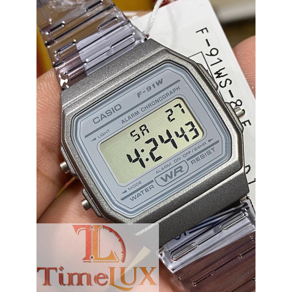 CASIO RUBBER F 91WS 8D / F91 GRAY | Shopee Philippines