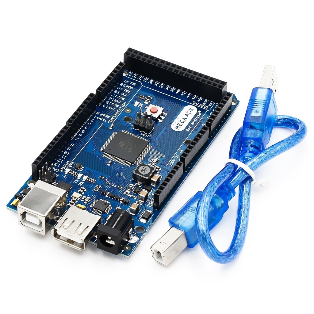 MEGA2560 MEGA 2560 R3 ATmega2560-16AU CH340G ADK AVR USB board Development board MEGA2560 for ...