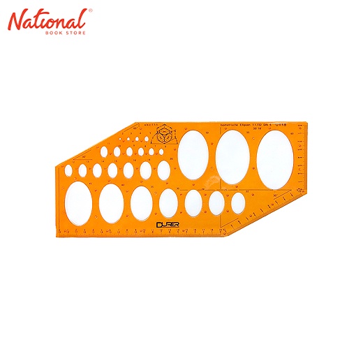Durer Ellipse Template Isomertric Yellow D5510 National Book Store ...